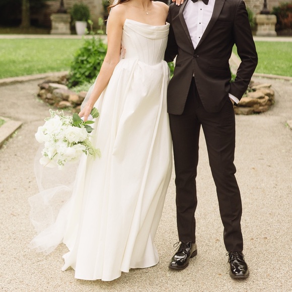 Sarah Seven | Dresses | Sarah Seven Morrison Wedding Gown | Poshmark